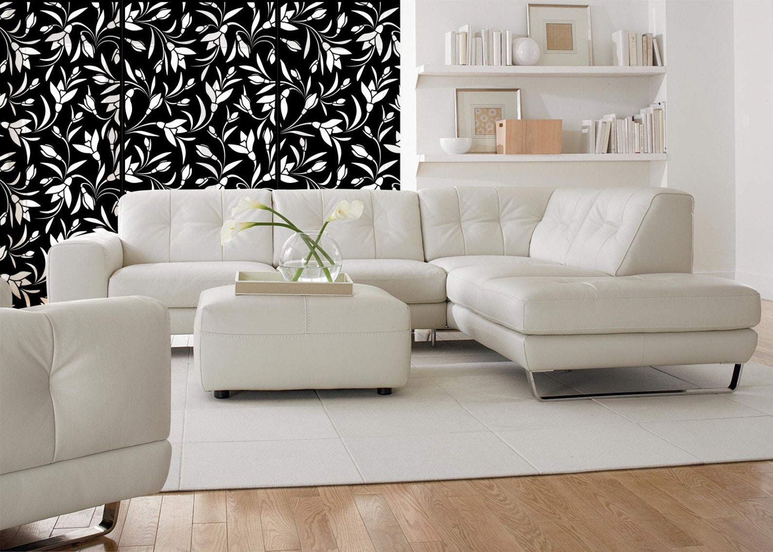 Floral Room Divider Panel Screen Partitions Wall Hanging - Etsy