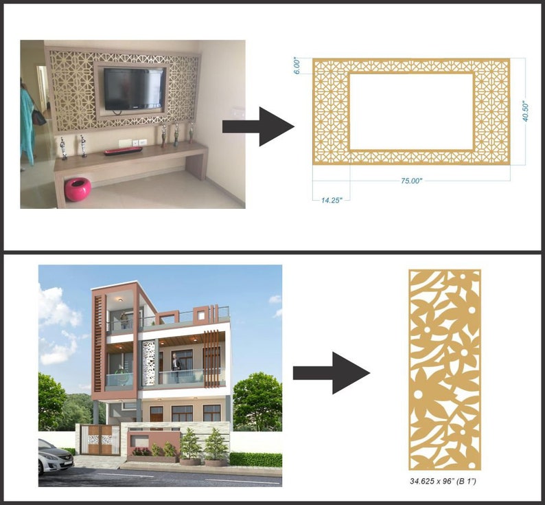 Custom Designs- Any Type of Pattern Design, Pattern Panels, Room ...