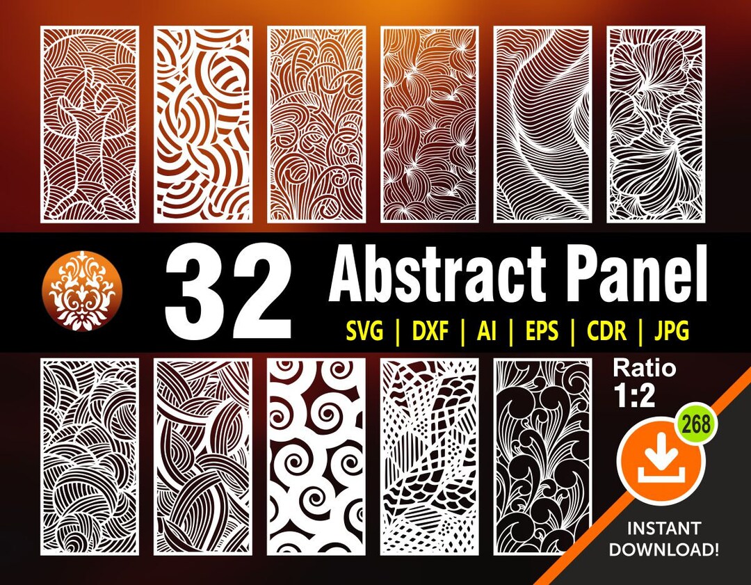 32 Abstract Panel, Gate, Grill, Door, Room Divider, Screen, Partitions ...