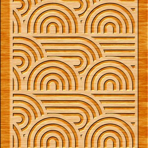 Geometric Room Divider, Decorative Panel, Wall Hanging, Privacy Screen ...