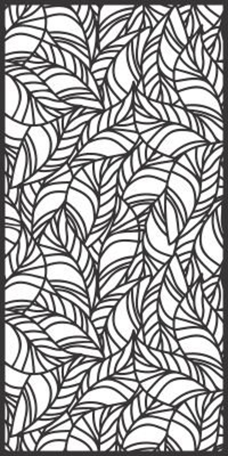 Leaf Room Divider, Decorative Panel, Wall Hanging, Privacy Screen ...