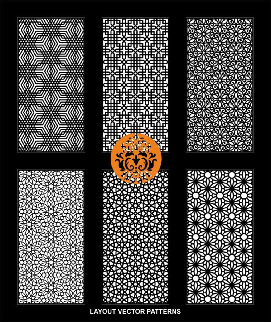 6 Arabic Room Divider Set 14 Privacy Screen Muslim - Etsy