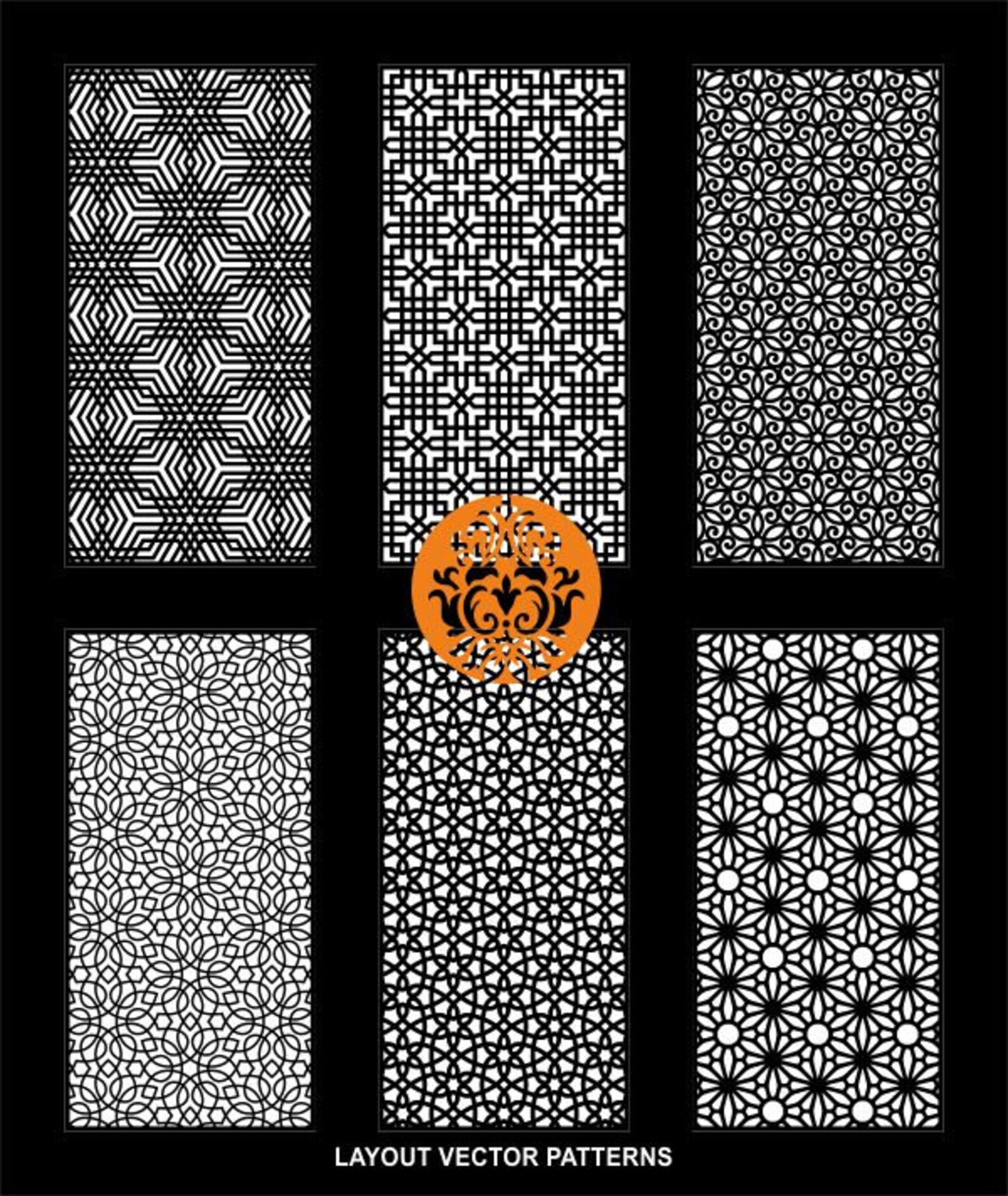 6 Arabic Room Divider Set 14 Privacy Screen Muslim - Etsy