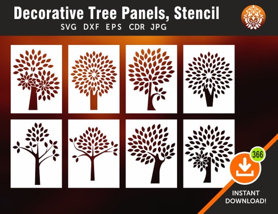 Tree Stencil Patterns
