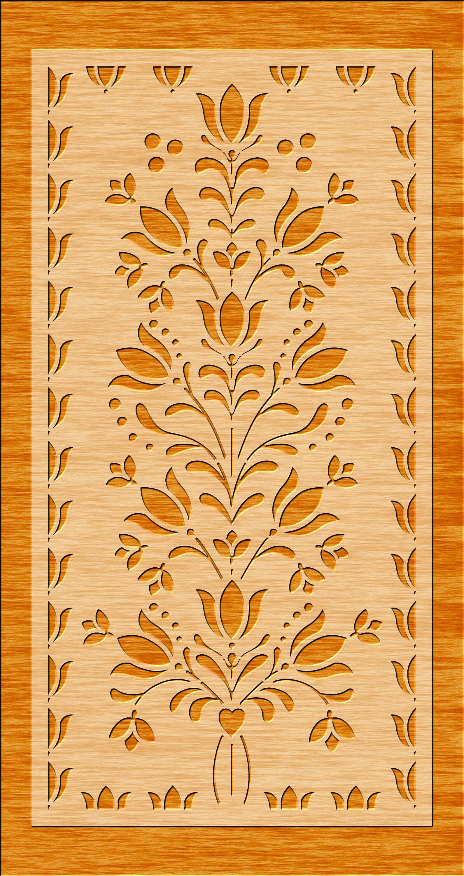 Buy Flower Room Divider Panel Wall Hanging Privacy Screen Online in ...