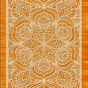 Ornamental, Mandala Gate, Grill, Door, Room Divider, Laser, CNC, Plasma ...