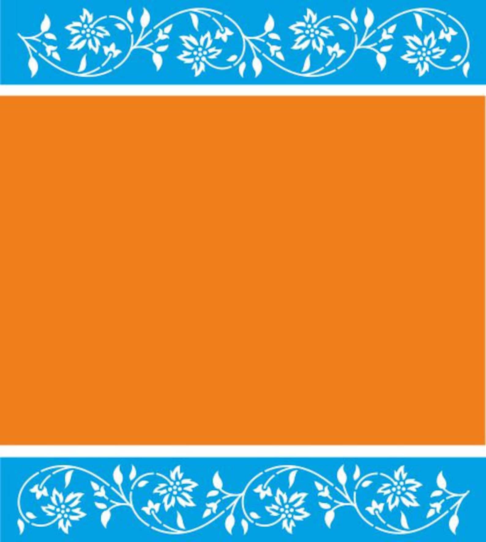 7 Floral Border Designs Lace Trim Borders Boundary | Etsy