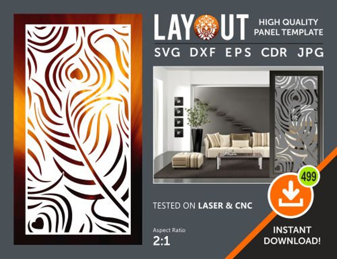 Feather Room Divider Privacy Screen Gate Gril Panel Wall - Etsy