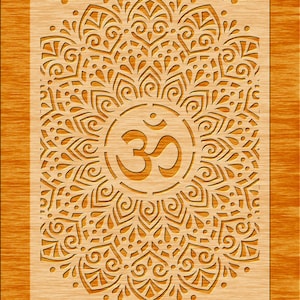 6 Temple Template, Wall Hanging, Partitions, Screen, Stencil, Laser ...