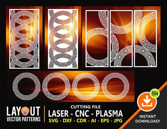 Room Divider Panel Screen Partitions Wall Hanging Laser | Etsy