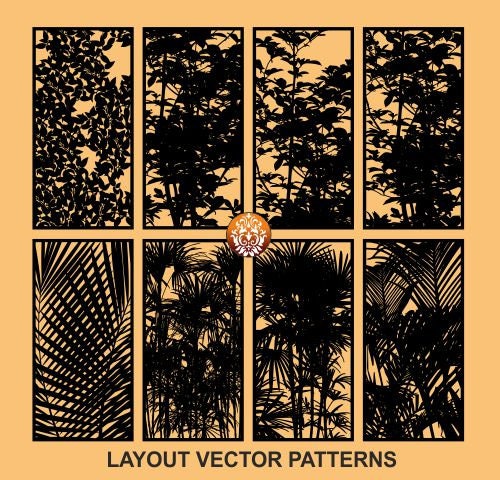 Leaf Room Divider Privacy Screen Tree Decorative Panel | Etsy