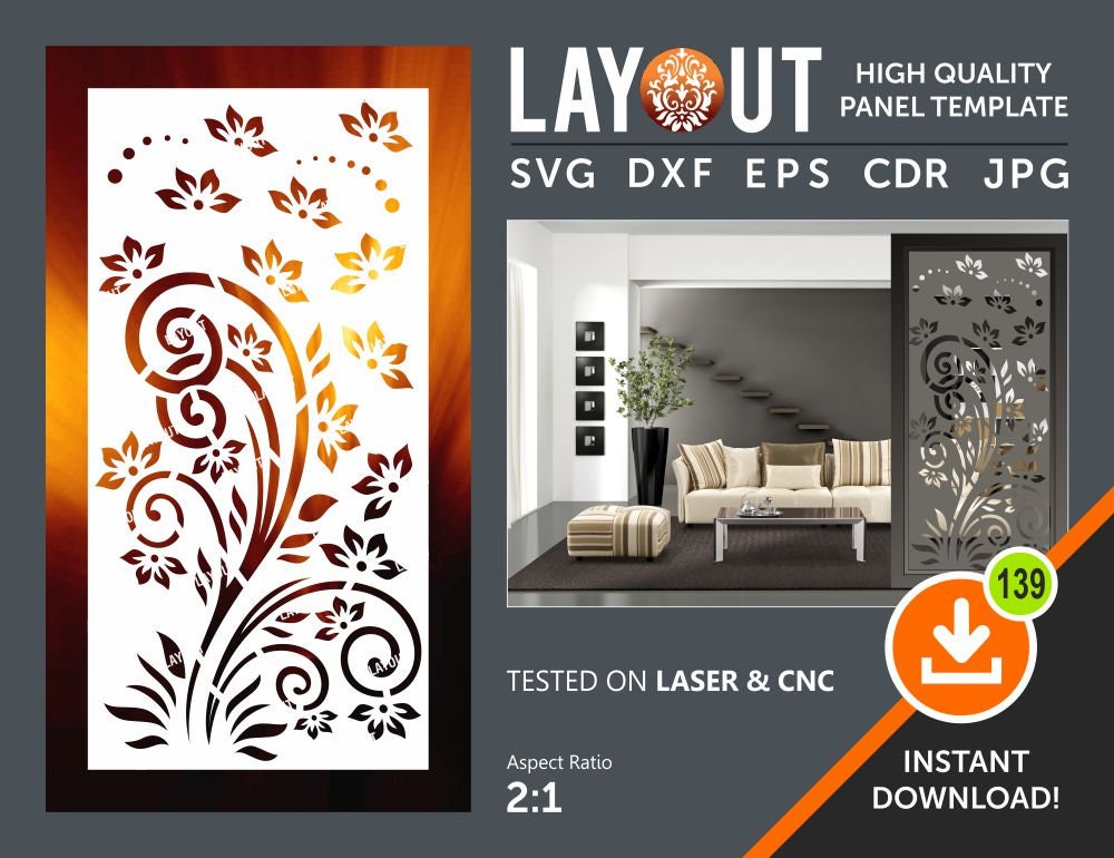 Room Divider Privacy Screen Partitions Decorative Panel | Etsy