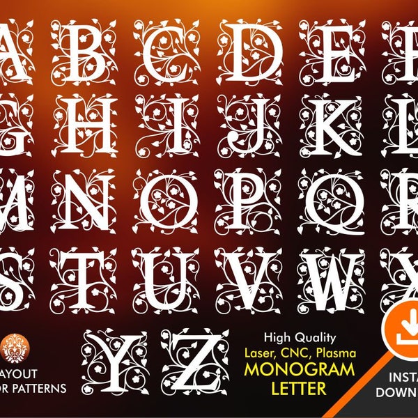 Plasma Dxf File Letters - Etsy