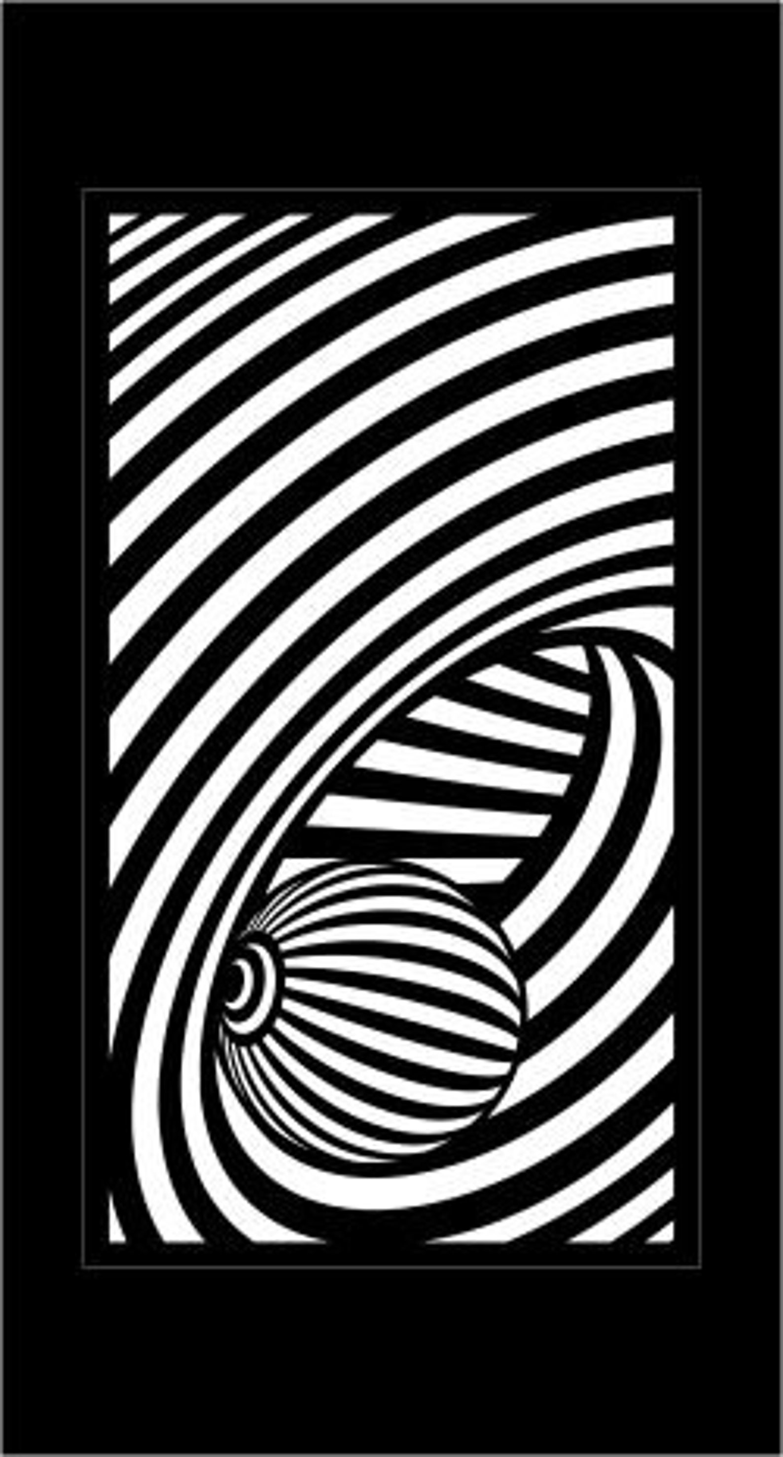 Optical Illusion Room Divider Decorative Panel Wall Hanging - Etsy
