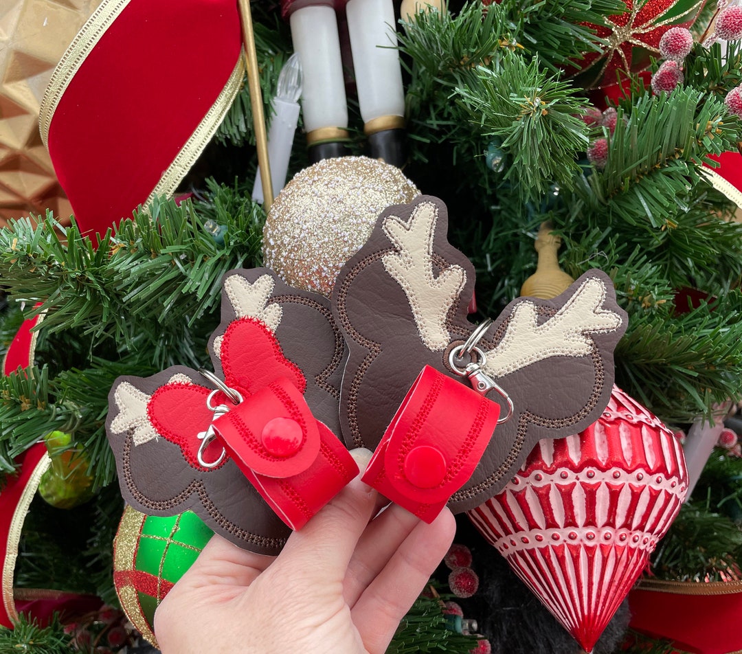 Reindeer Mickey Mouse Ear Holder, Reindeer Minnie Mouse Ear Holder ...