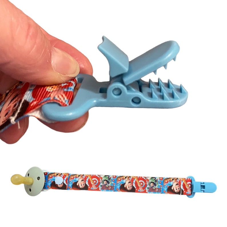 Lilo & Stitch Pacifier Clip, Toy Story Binky Clip, Pacifier Holder ...