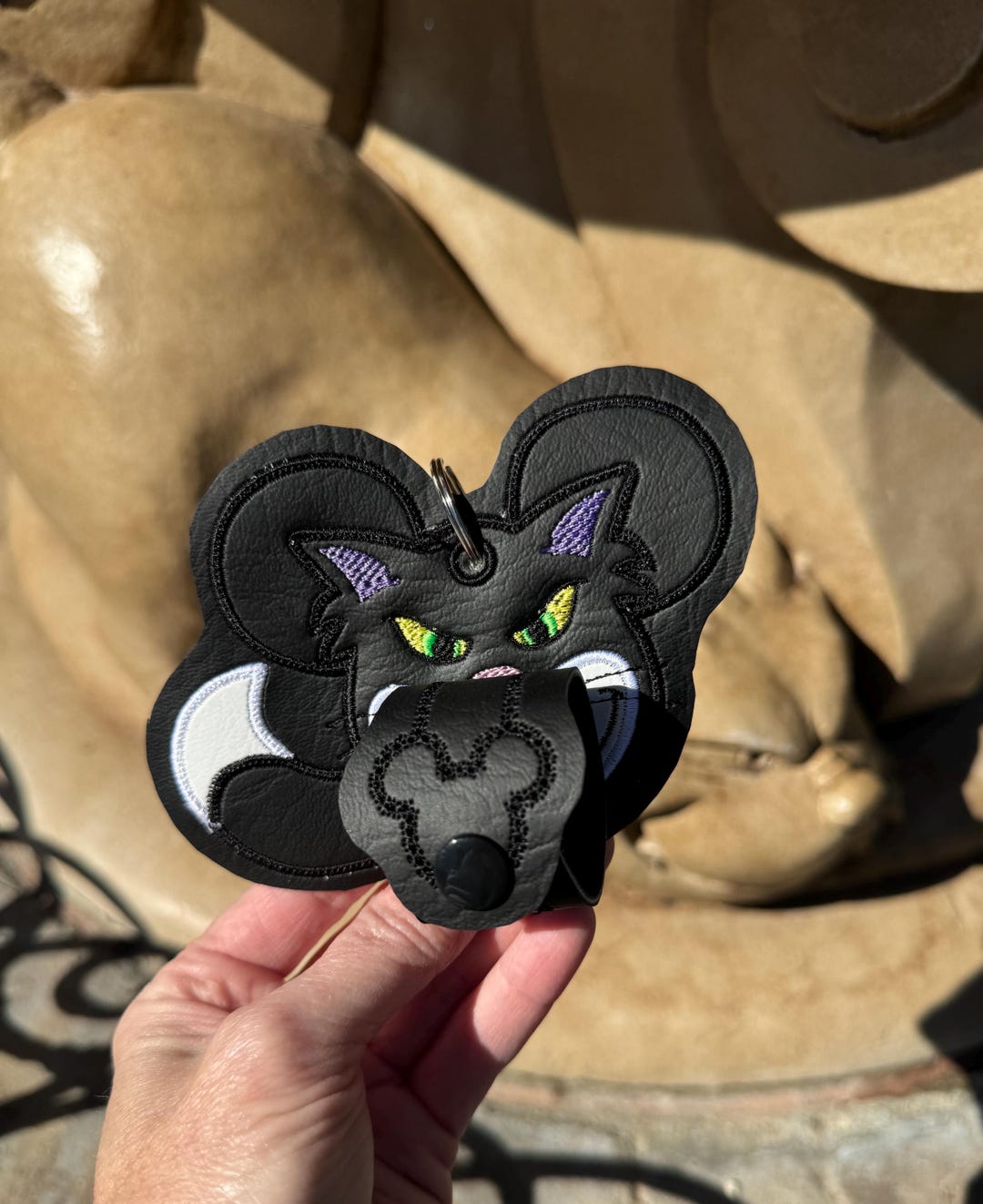 Lucifer Mouse Ear Holder, Cinderella Cat Mouse Ear Holder, Lucifer Cat ...