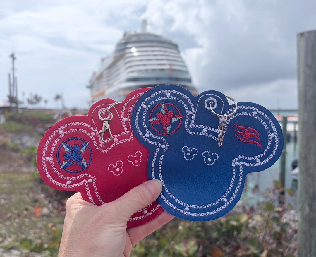 Cruise Mouse Keychain Button Holder, Button Backer, Mouse Button Frame ...
