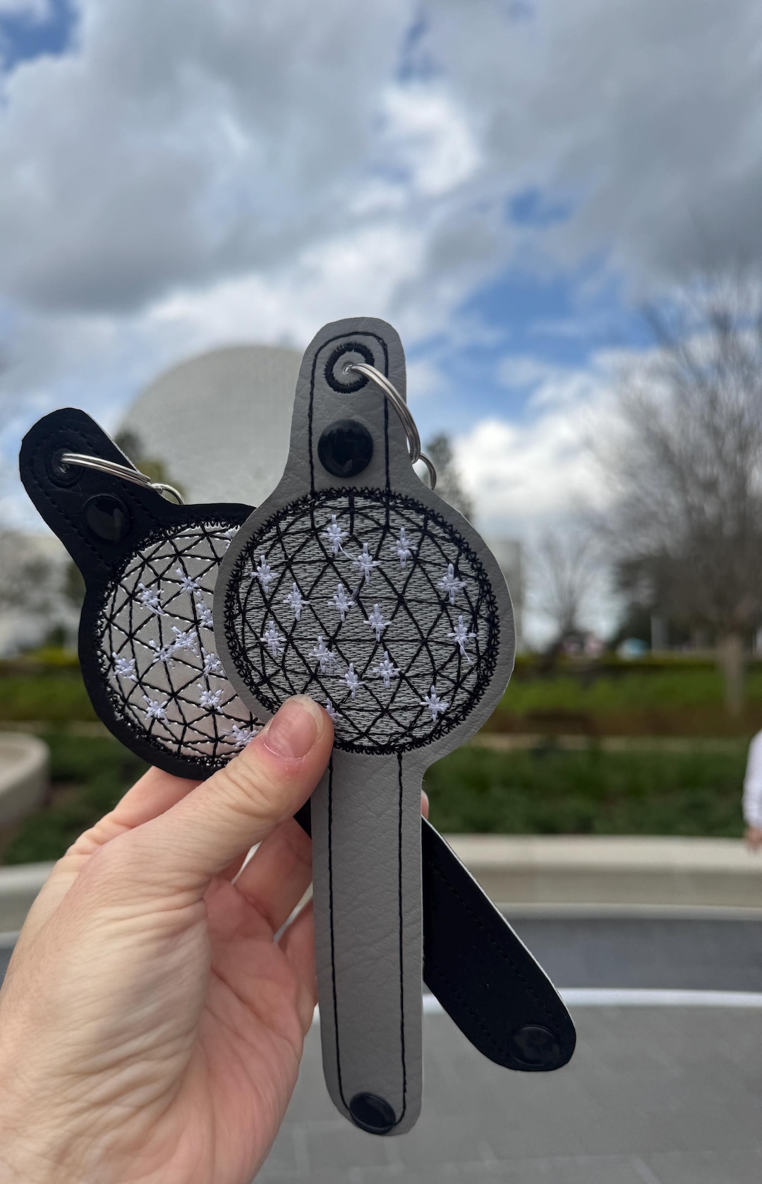 Epcot Mouse Ear Holder, Epcot Ball Mouse Ear Buddy, Spaceship Earth Ear ...