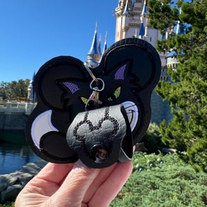 Lucifer Mouse Ear Holder, Cinderella Cat Mouse Ear Holder, Lucifer Cat ...