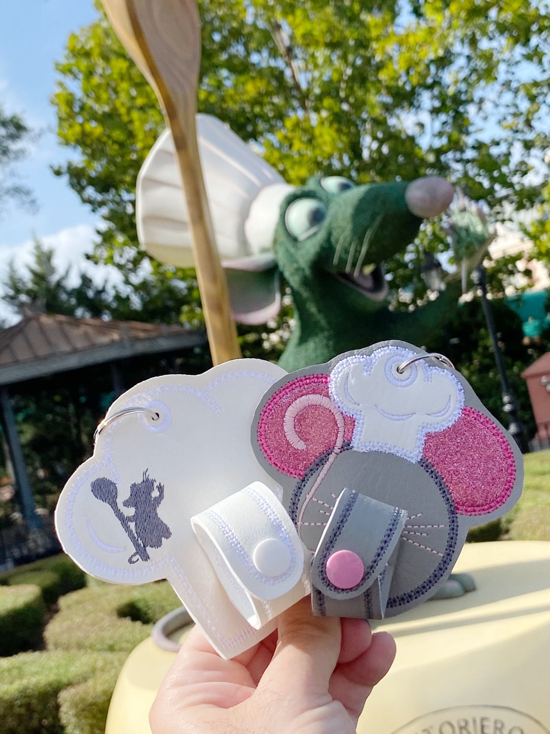 Remy Mouse Ear Holder, Ratatouille Mouse Ear Holder, Chef Remy Shaped ...