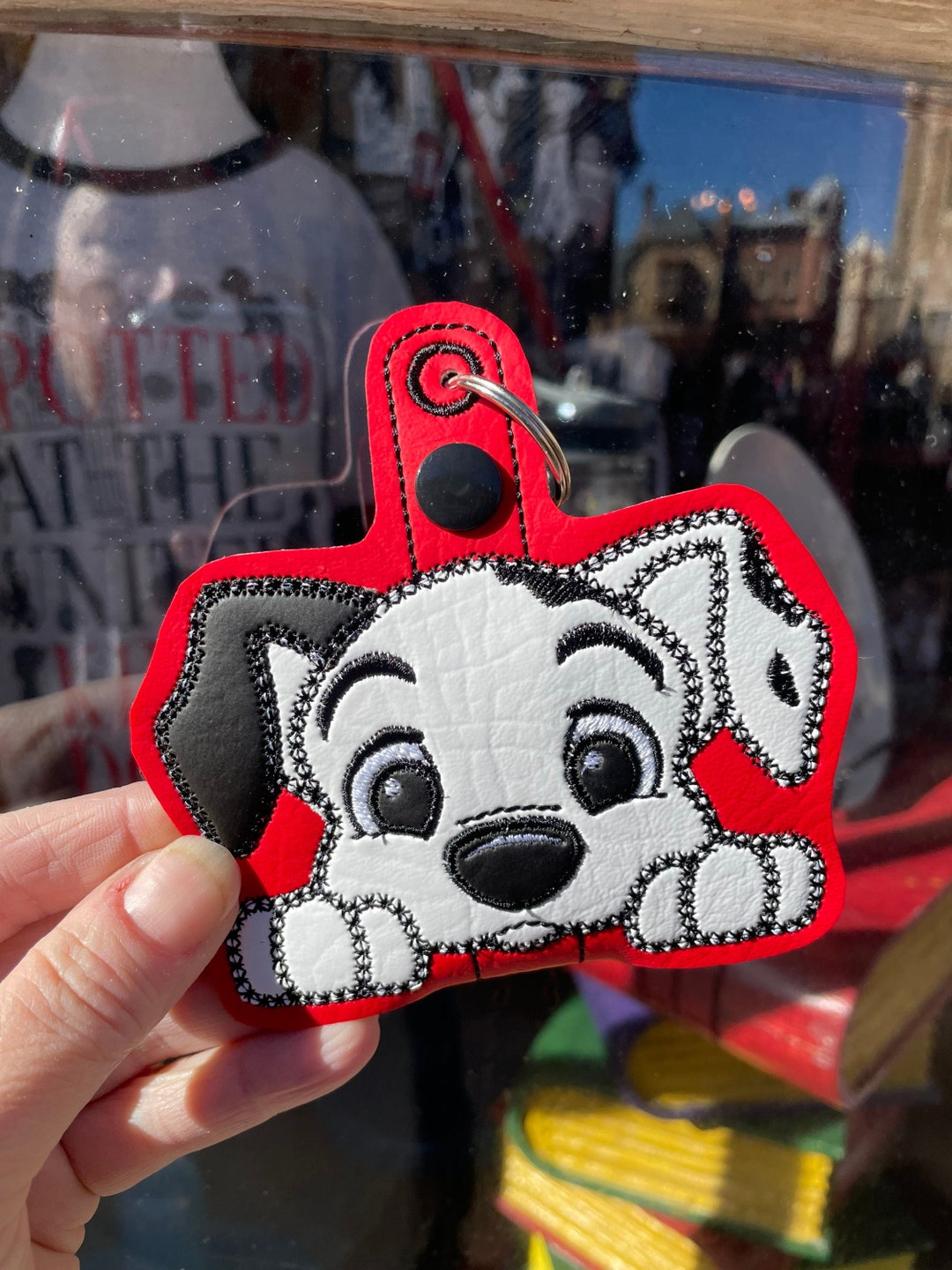 Dalmation Mouse Ear Holder, Dalmations Park Mouse Ear Holder or Carrier ...