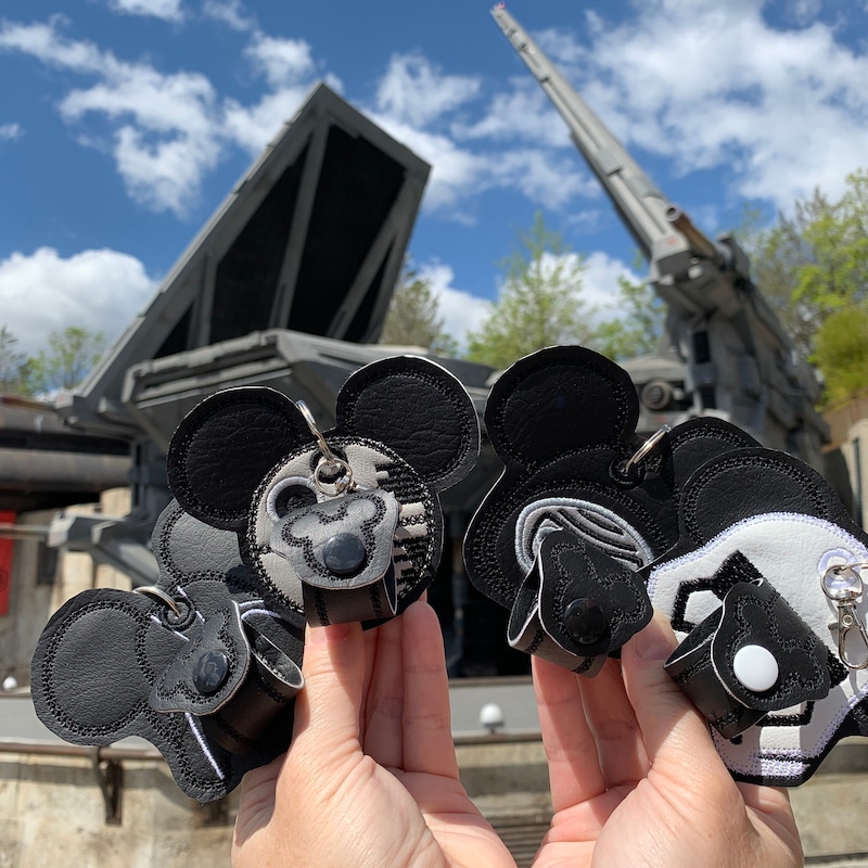 Leather Mouse Ears Holder - Etsy