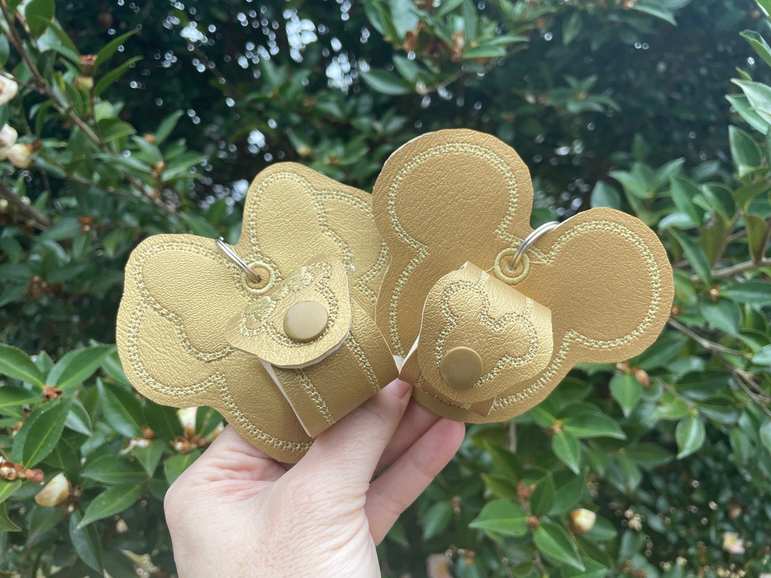 Gold Mouse Ear Holder, Gold Minnie Ear Holder, Mouse Inspired Ear ...