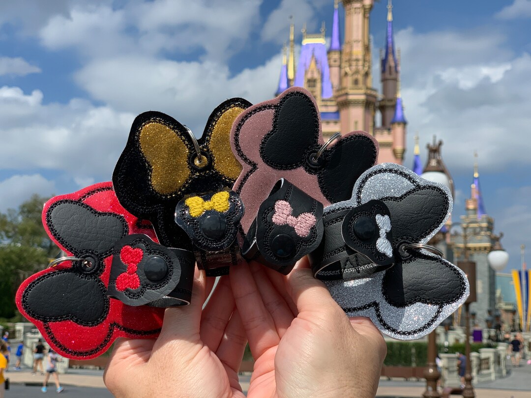 Glitter Minnie Mouse Ear Holder Minnie Mouse Inspired Ear - Etsy