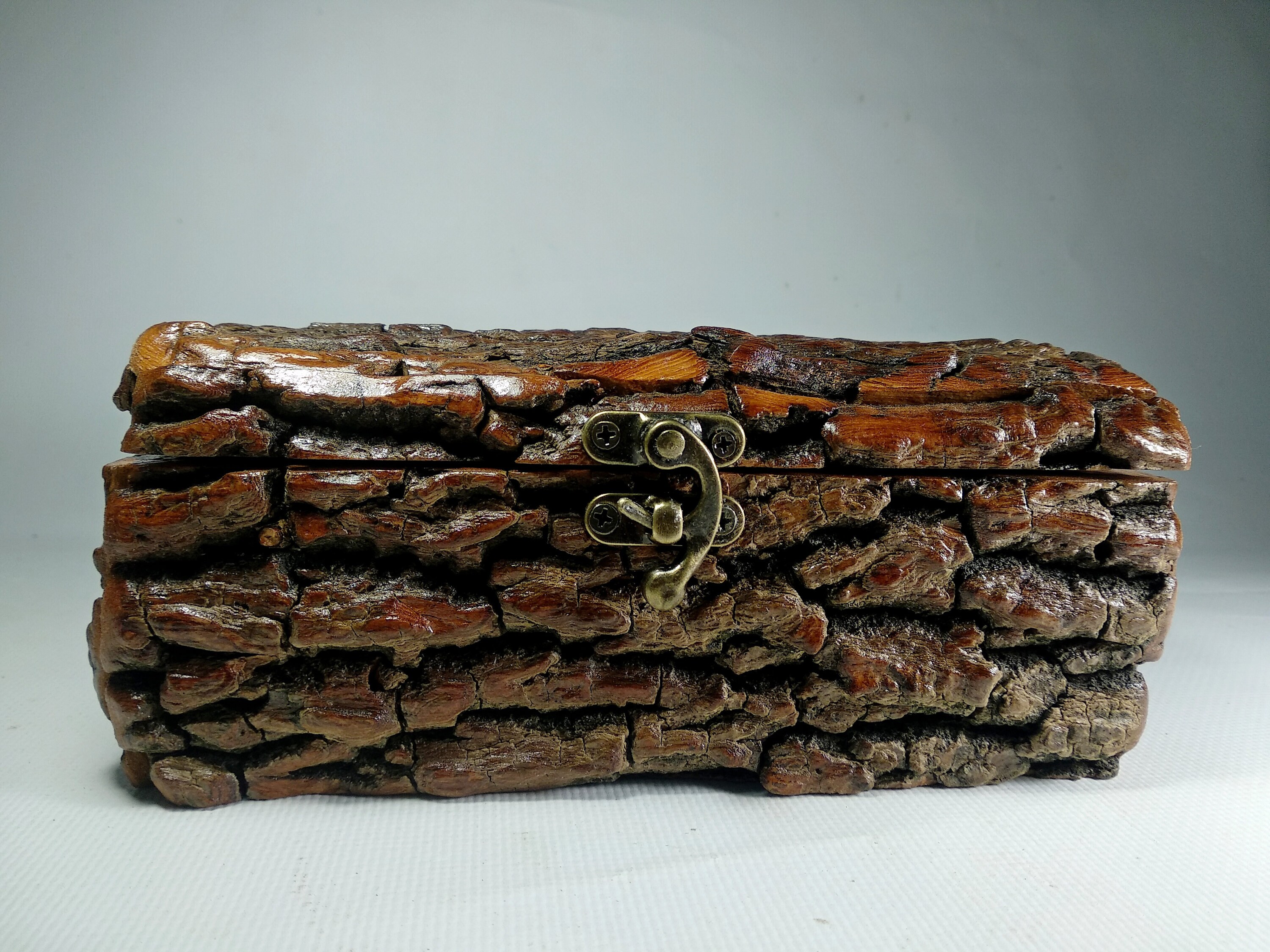 Handmade Wood Jewelry Box With Lid on Hinges Rectangular Box - Etsy