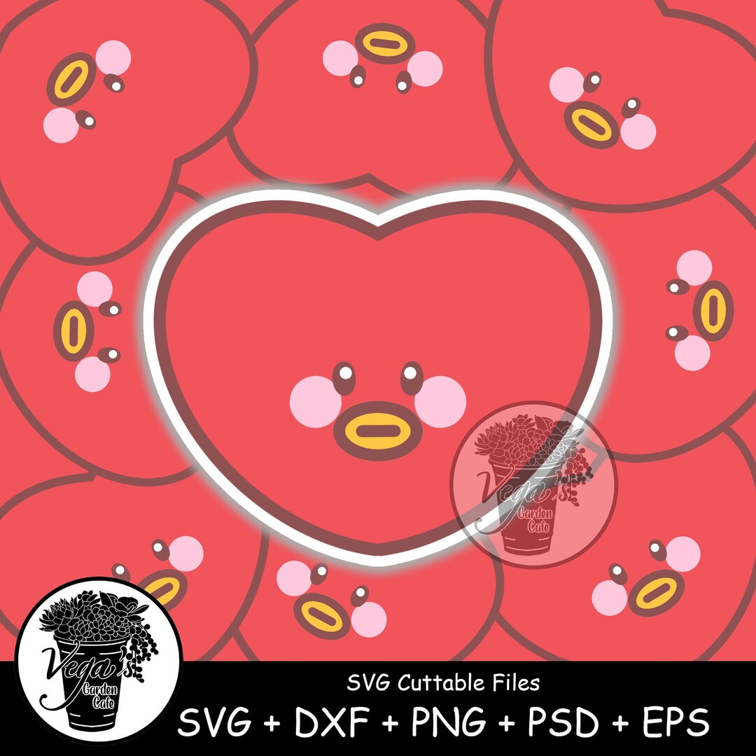 Tata BT21 Svg-cut File Svg, Dxf, Eps, Png, Silhouette, Cricut, PSD ...