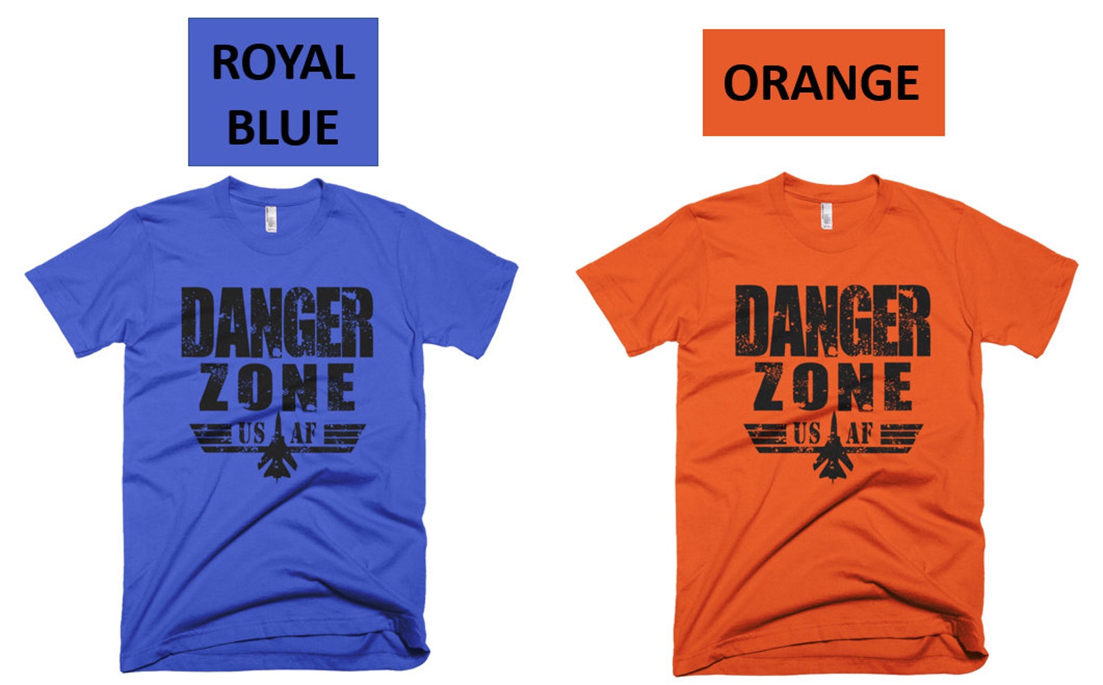 Danger Zone T-shirt, USAF, Top Gun Shirt, Air Force Shirt, Fighter Jet ...