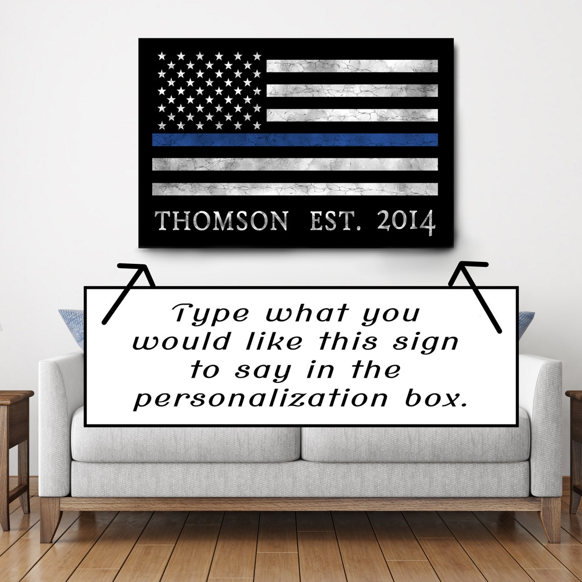 Police Officer Sign, Police Wall Decor, Police Officer Canvas, Gift for ...