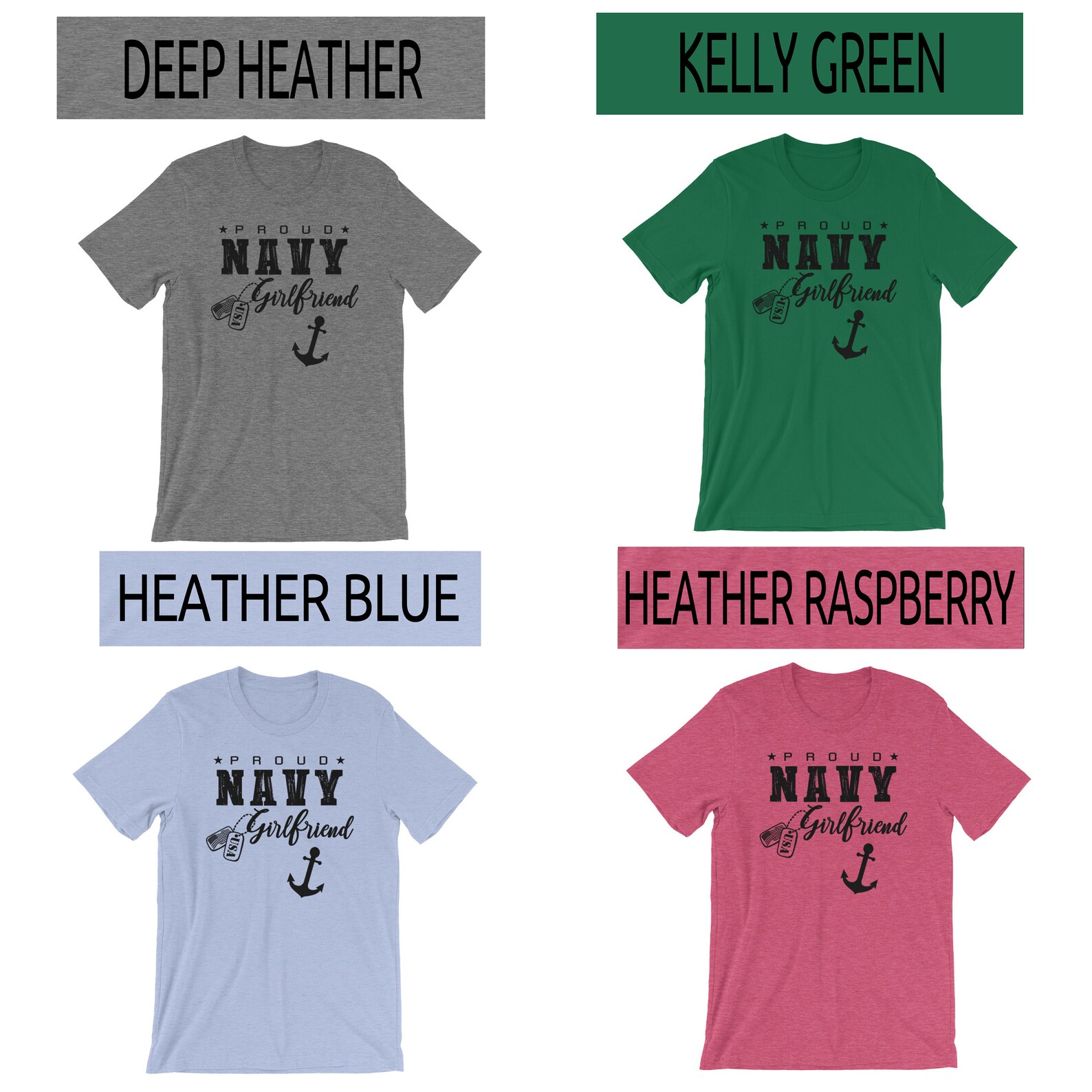 Navy Girlfriend Shirt, Military Girlfriend, Navy Girlfriend Gift ...