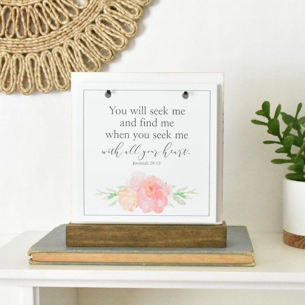 Bible Verse Card Holder - Etsy