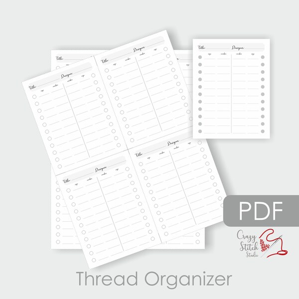Thread Organizer - Etsy
