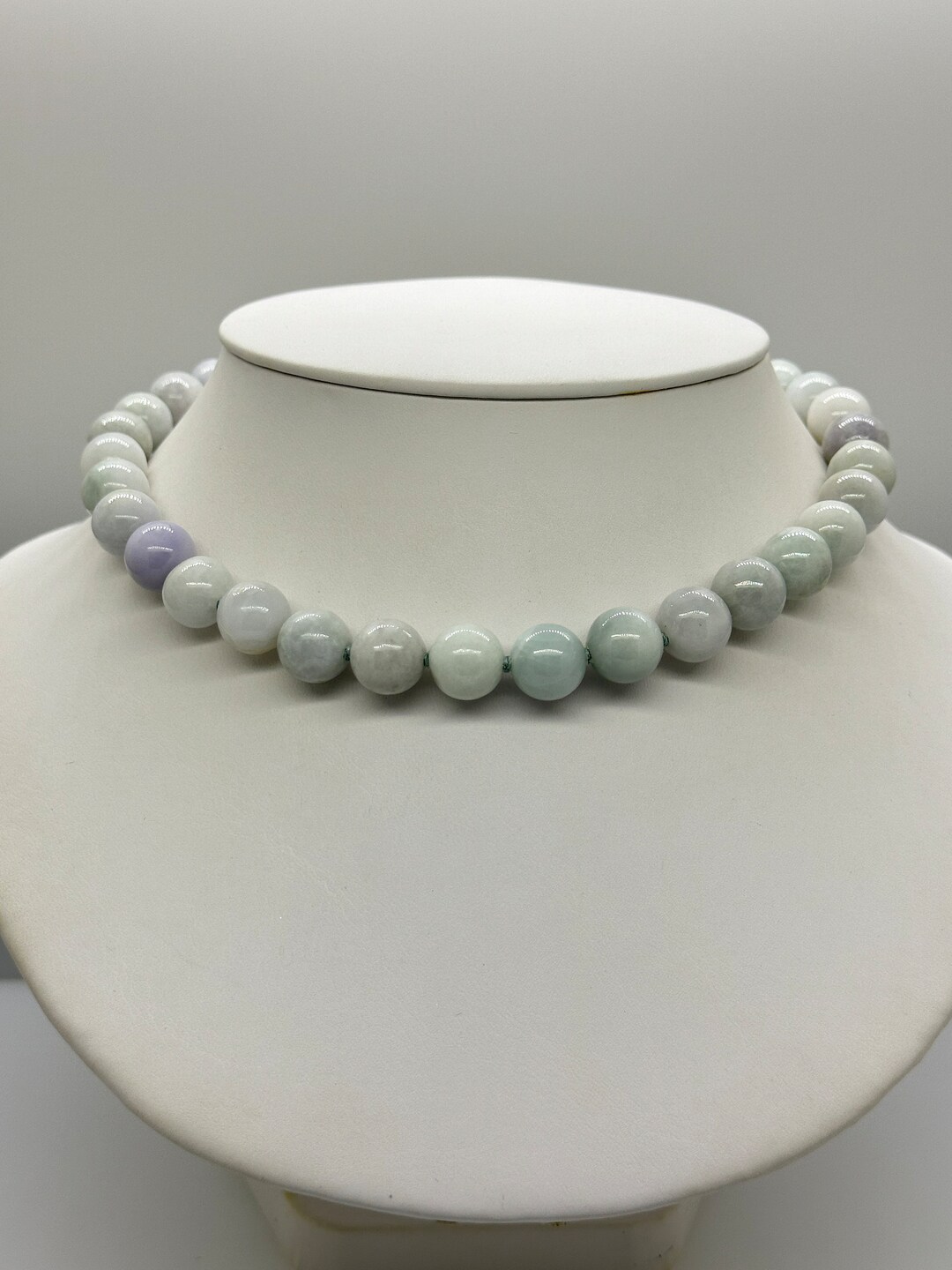 Multi Color Pastels Jade Jadeite Necklace - Etsy
