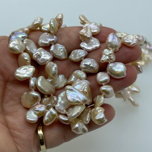 Pink Keshi Pearl Necklace - Etsy