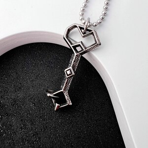 Stainless Steel Key Necklace, Norse Jewelry Necklace, Scandinavian ...