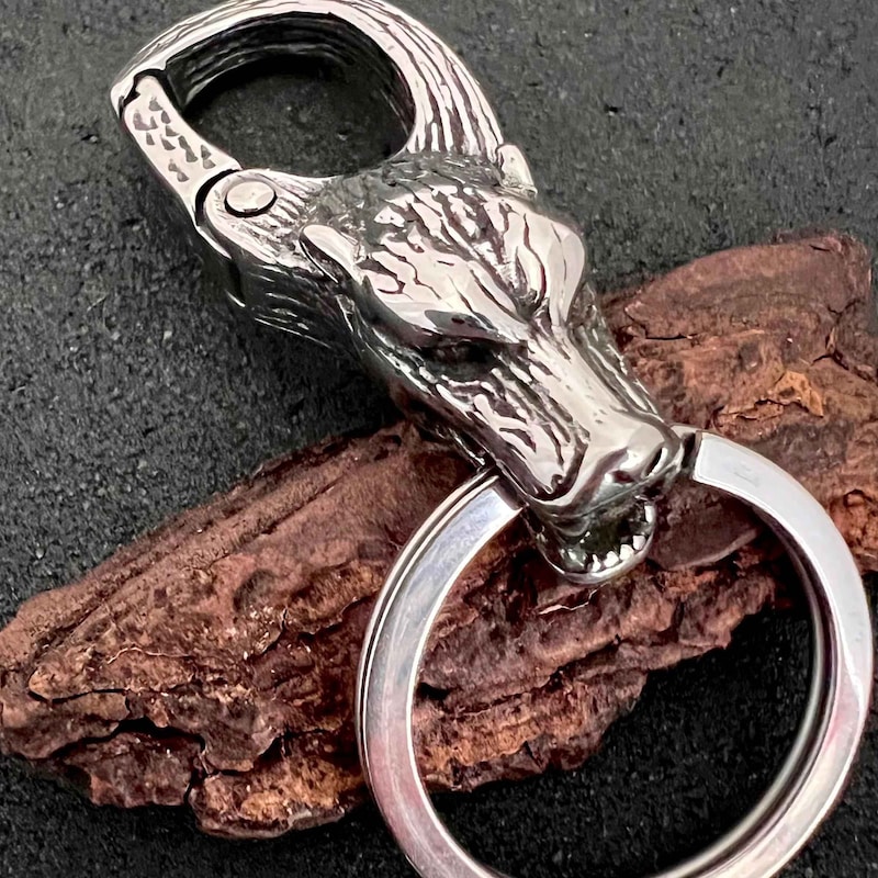 Manly Keychain - Etsy