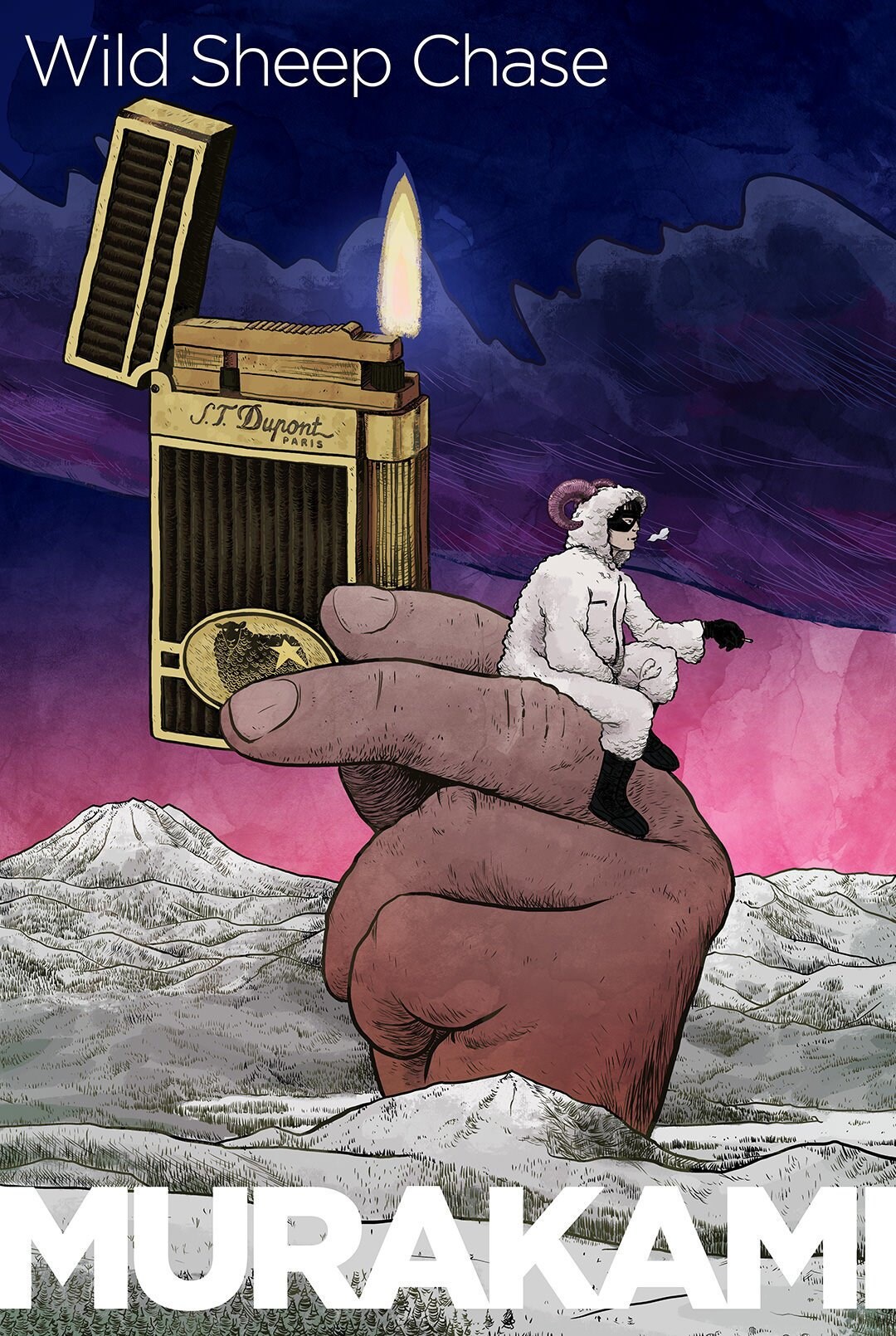 Wild Sheep Chase Print - 12x17 - Etsy