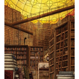 Cemetery of Forgotten Books Poster (22x28) - Etsy