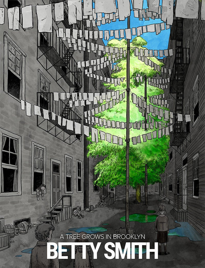 A Tree Grows in Brooklyn Print 11x14 - Etsy