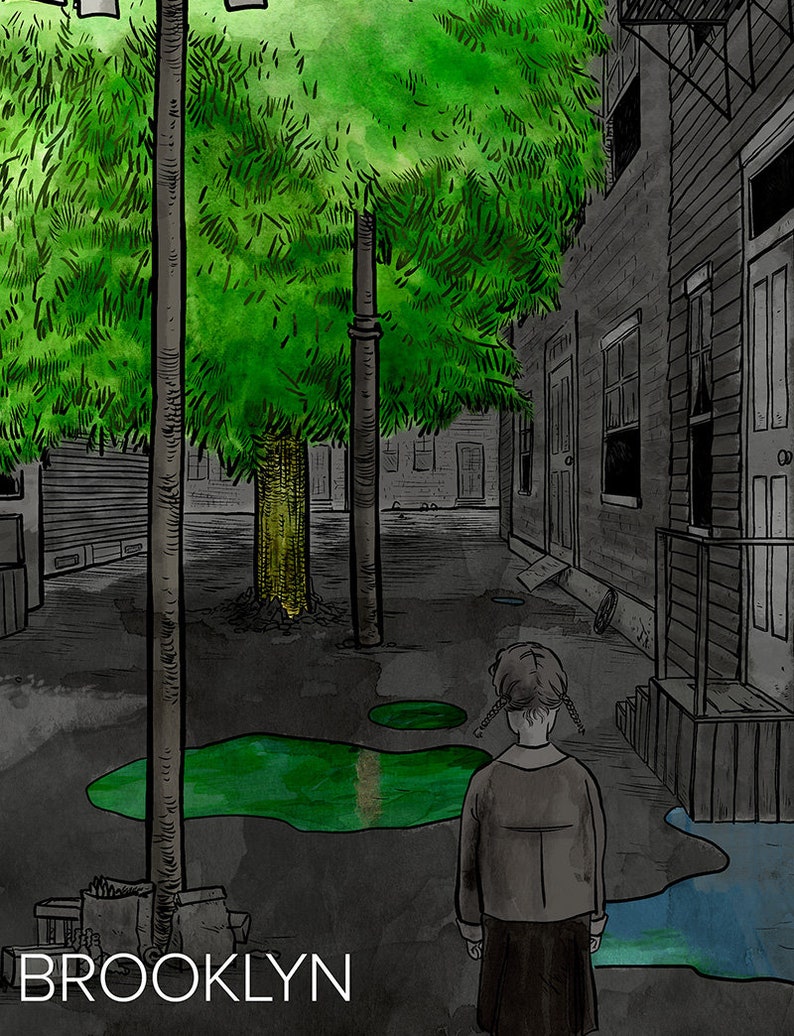 A Tree Grows in Brooklyn Print 11x14 - Etsy