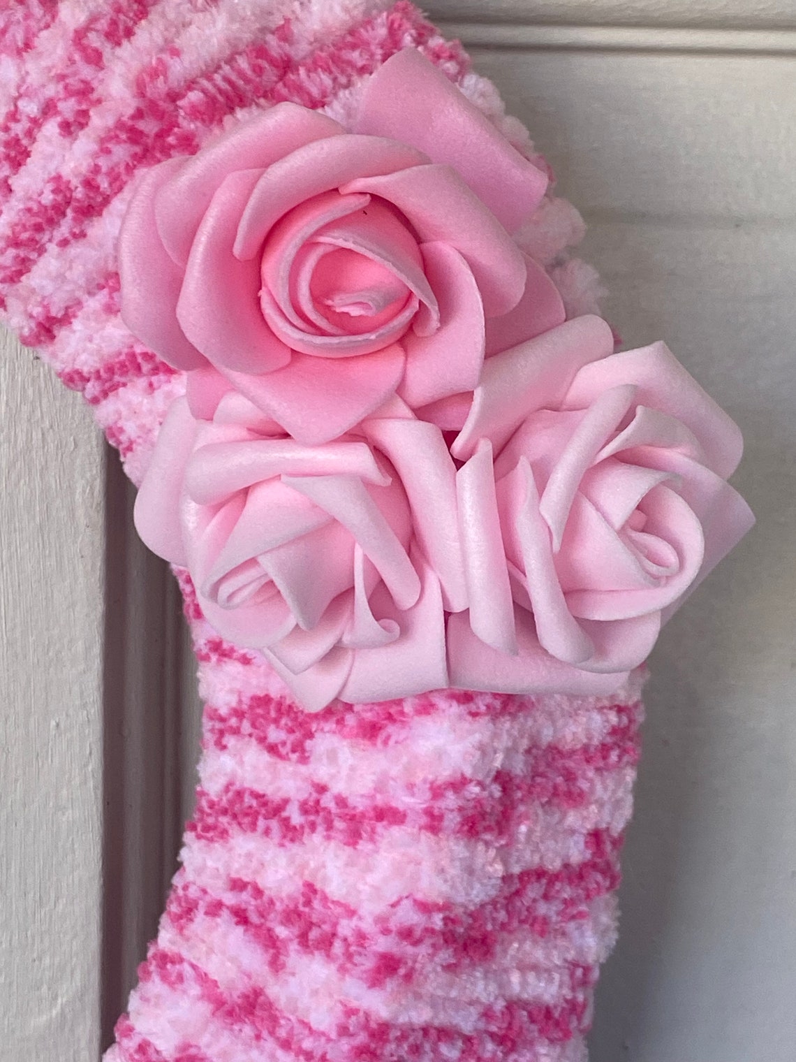 Breast Cancer Awareness Ribbon Wreath - Etsy