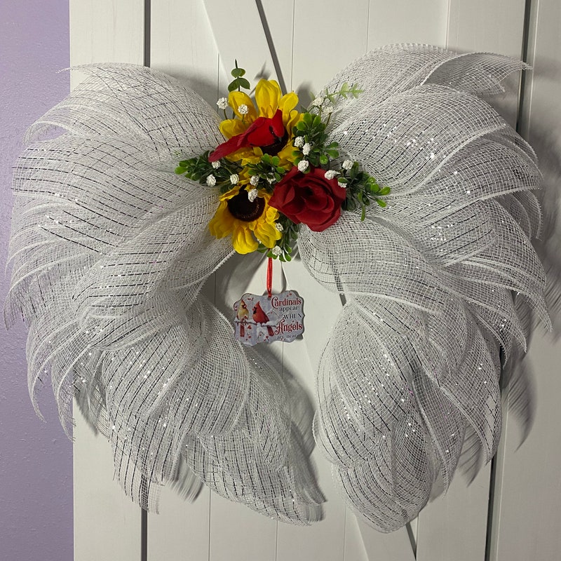 Angel Wing Wreaths - Etsy