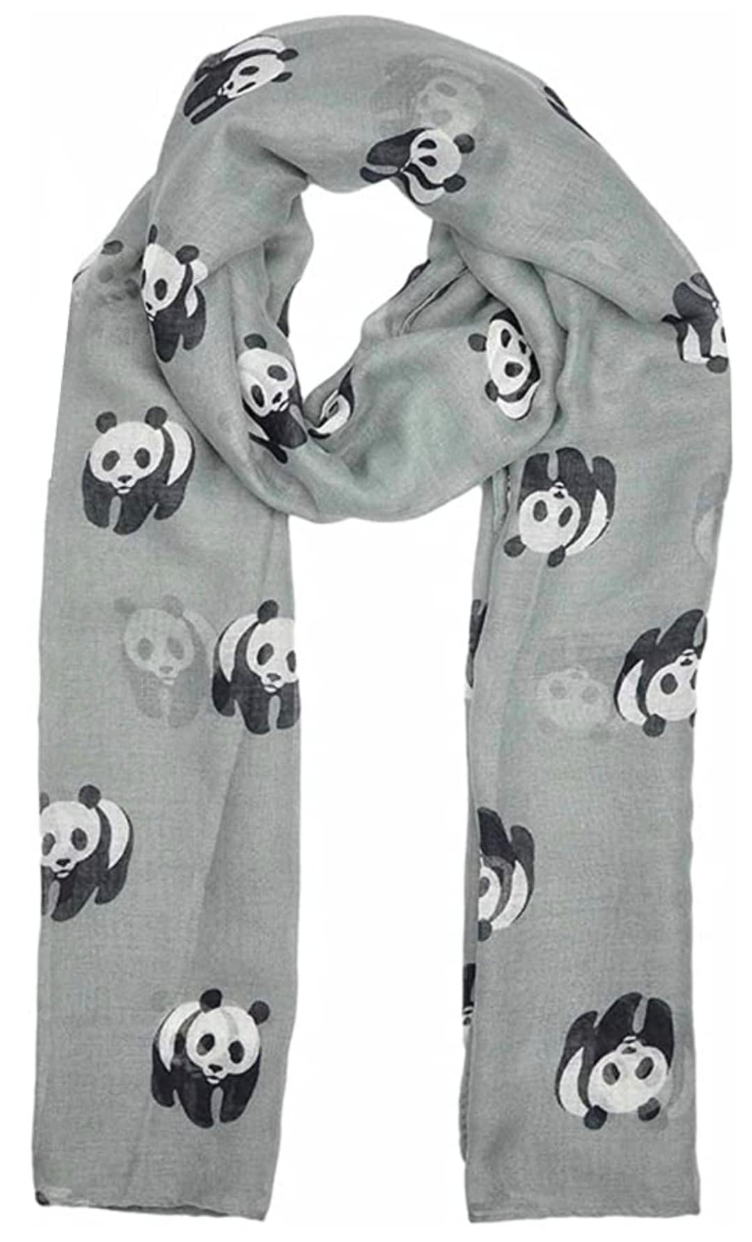 Ladies Womens Panda Print Scarf Wraps Shawl Soft Scarves - Etsy