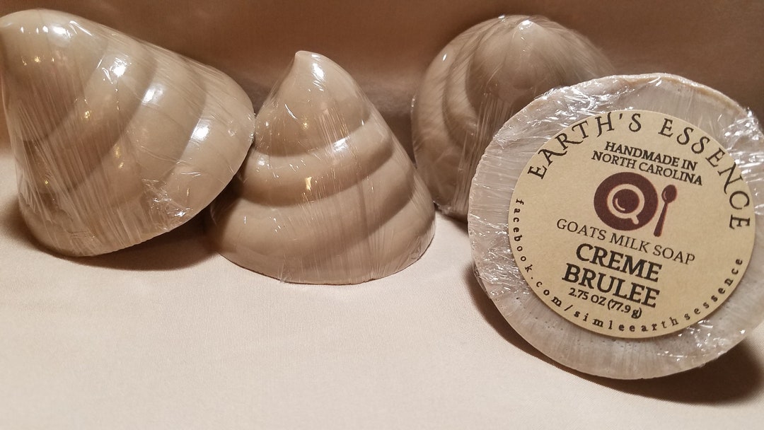 Poop Soap 2.5 OZ, Goats Milk Soap, Creme Brulee, All Natural, Funny ...