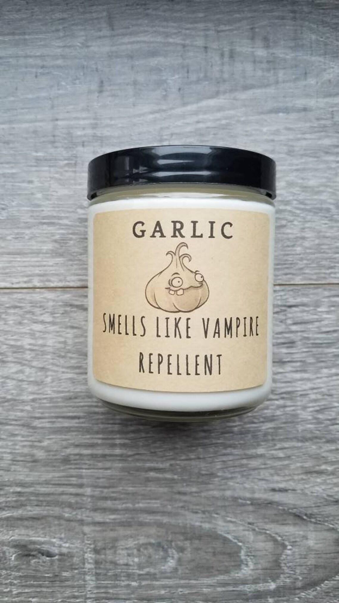 Garlic 8 Oz Soy Candle Gag Gift Handmade Soy Candle Funny | Etsy