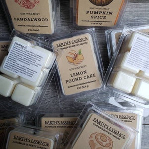 Choose 3 Wax Melts, Mix and Match Melts, Bulk Wax Melts, Wax Warmer ...